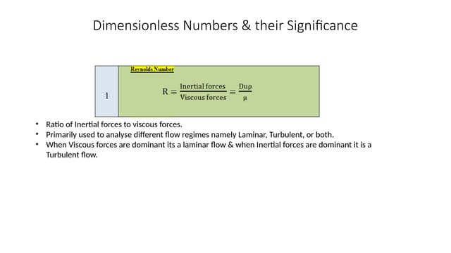 Dimensionlessnumber in heat transfer | PPTX