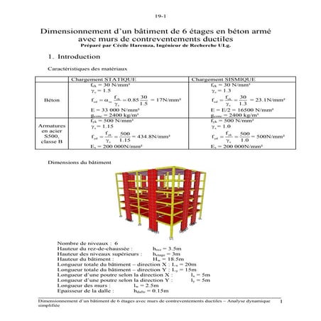Calcul du ferraillage d'une poutre | PDF