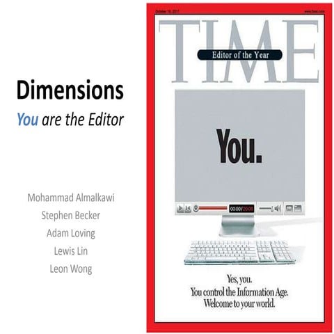 Dimensions Final Presentation | PPT