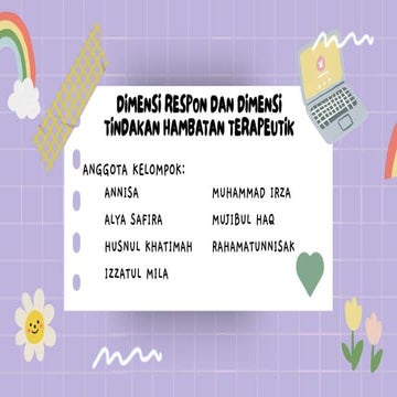 Dimensi Respon & Tindakan, dan Hambatan Teurapeutik.pptx