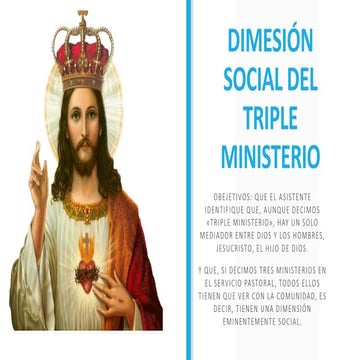 DIMESIÓN SOCIAL DEL TRIPLE MINISTERIO.pptx