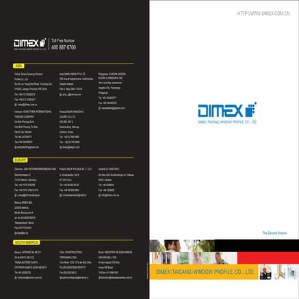 Dimex e-catalogue | PDF