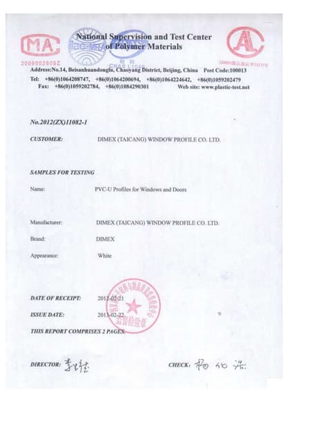 Liberty21 uPVC Door and Window Systems Manufacturer, Hyderabad | PPT