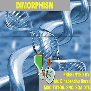 Dimorphism | PPTX