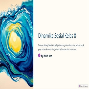 Dinamika-Sosial-Kelas-8.pptx materi kelas 8 | PPTX