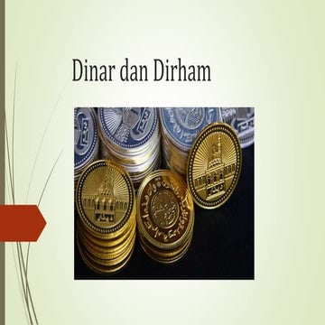 Dinar dan dirham | PPTX
