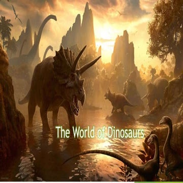 Dinosaurs ppt with info | PPT