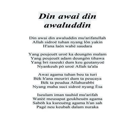 Lirik Lagu Din awaluddin.docx