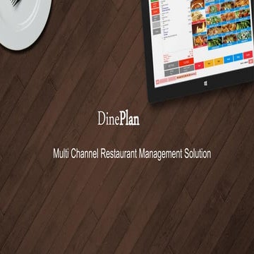 DinePlan Complete Restaurant suite | PDF