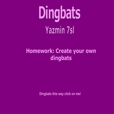 Dingbats (Countries) | PPT