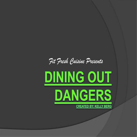 Dining Out! | PPT