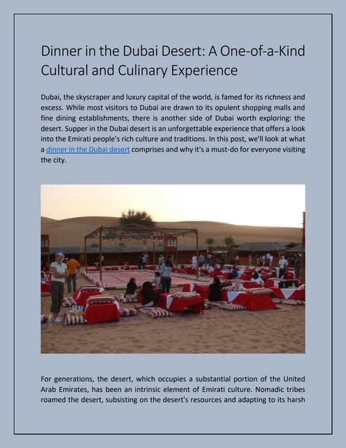 5 Reasons Why a Ras Al Khaimah Desert Safari Should be on Your Bucket List.pdf