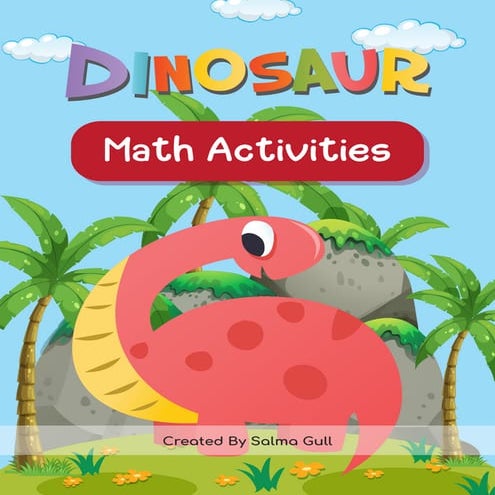 Dinosaur Math Activities for small children | PDF