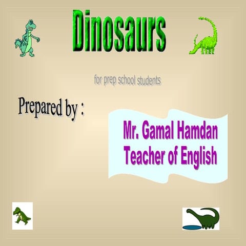 Dinosaurs | PPT | Reptiles | Pets