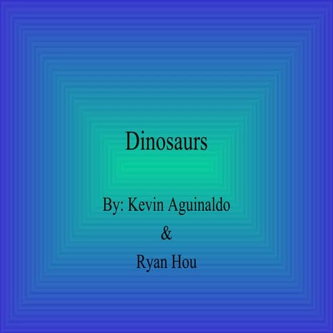 Dinosaurs | PPT | Reptiles | Pets