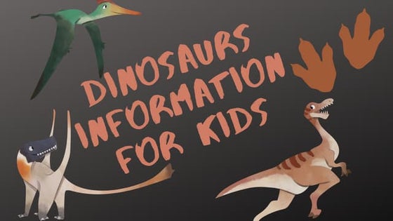 A presentation on dinosaurs | PPT