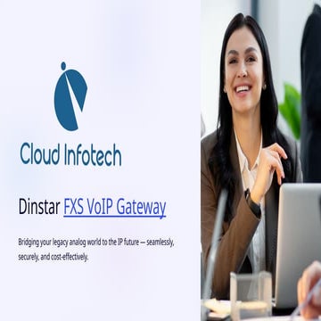Dinstar FXS VoIP Gateway: Seamless Analog to IP Telephony Integration ...