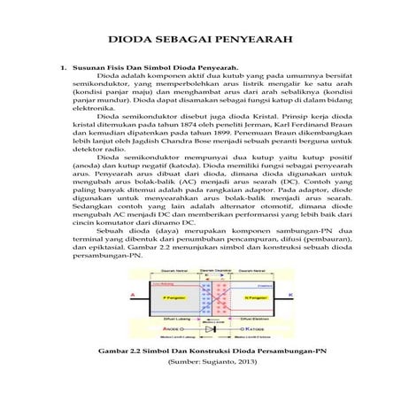 Dioda rectifier | PDF
