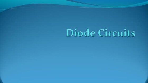 Basic Electronics Tutorial 1 Solution | PDF