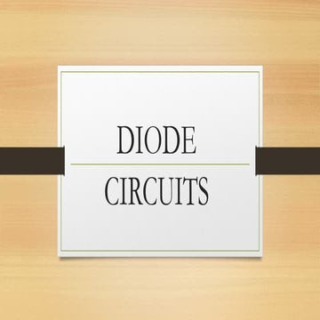 DIODE CIRCUITS and other Components.pptx