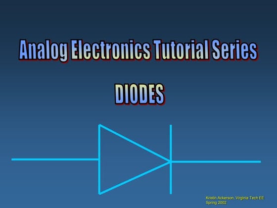 pn junction diodes | PPT