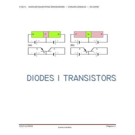 Diodes i transistors | PDF