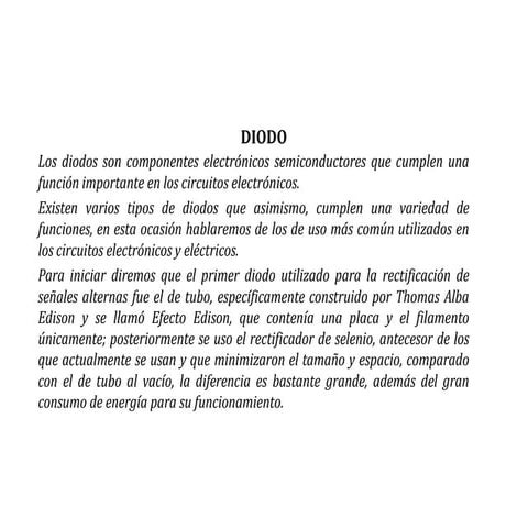 S01. diodo semiconductor | PPT
