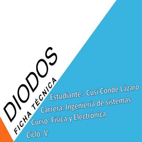 Diodo | PPT