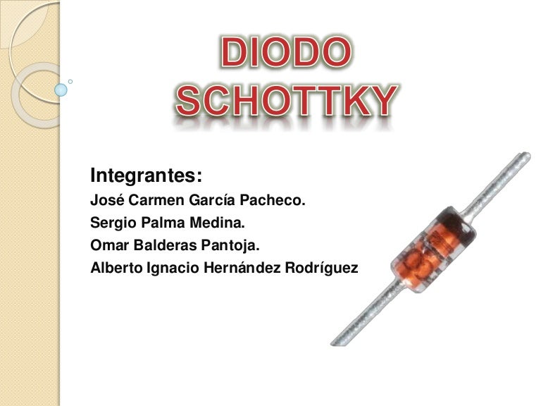 Diodo schottky