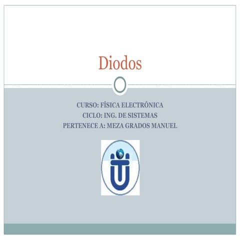 Diodos | PPT