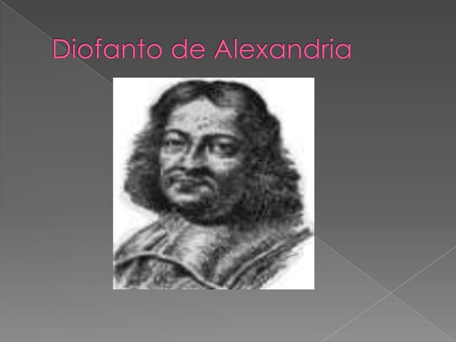 Diofanto de alejandría