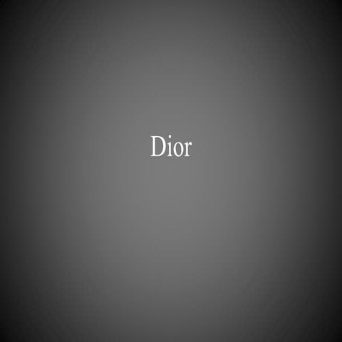 Dior | PPTX