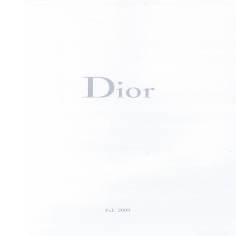 Dior Pre Fall Pdf | PDF