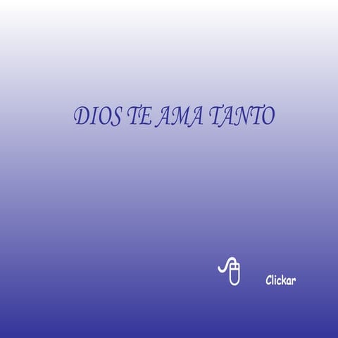 Dios Te Ama Tanto[1] | PPT