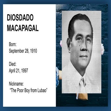 diosdado macapagal philippine president.pptx