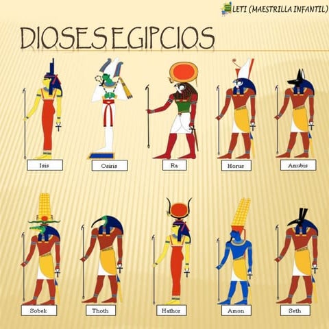Dioses Egipcios | PPT