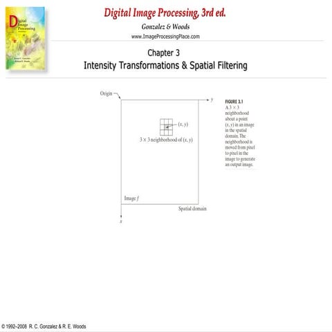 Digital image processing chapter 3rd full | PPT