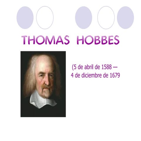 thomas hobbes | PPT