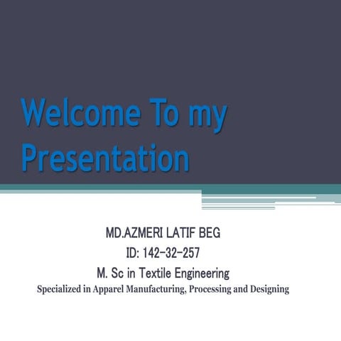 Dip dyeing presentation | PPTX