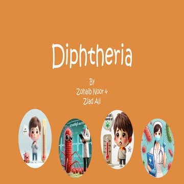 Diphtheria presentation for allied health sciences | PDF