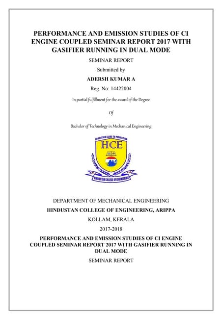 IIT INTERNSHIP REPORT | DOCX | Automotive