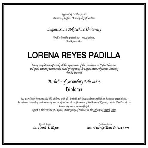 Diploma | DOC