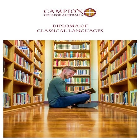 The Diploma of Classical Languages | PDF