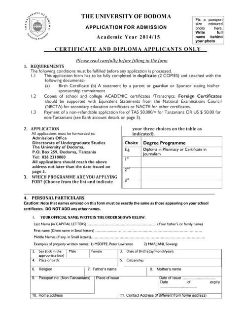 Srm mbbs bds_form | PDF