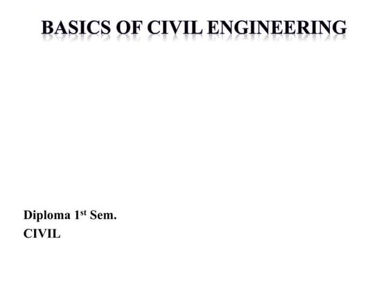 Civil Engineering Materials | PPT