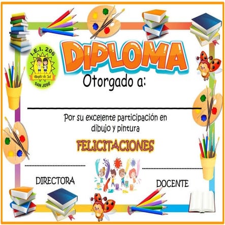 Diploma Dibujo Y Pintura 1pptx