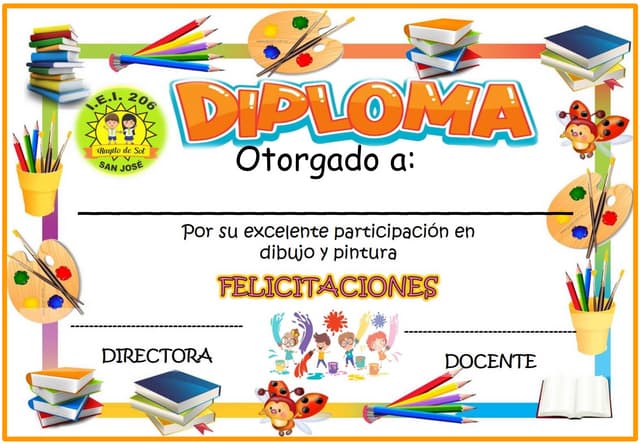 Diploma Dibujo Y Pintura 1pptx