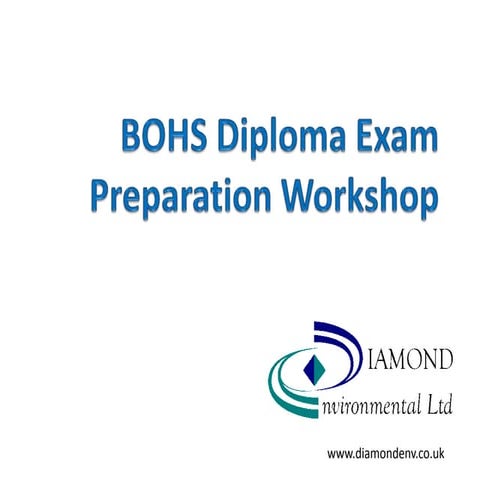 Diploma exam preparation workshop | PPTX