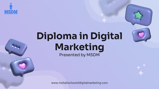 Msdm 02 presentations