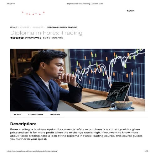 Alpha Zone Pro Forex Trading Course Brochure | PDF